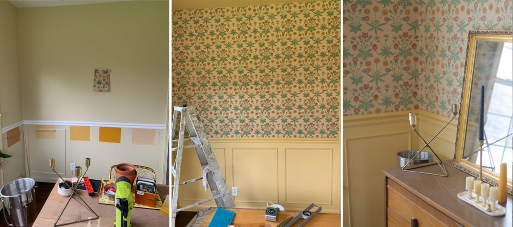 ESCAPE BROOKLYN – DIY: Picture Frame Wainscoting